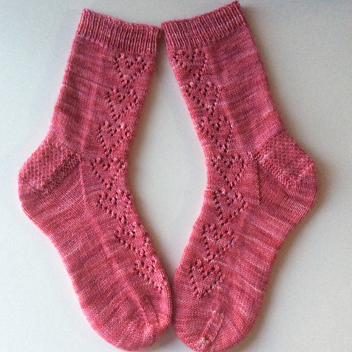 Ravelry: Romantical Socks pattern by Meaghan Schmaltz