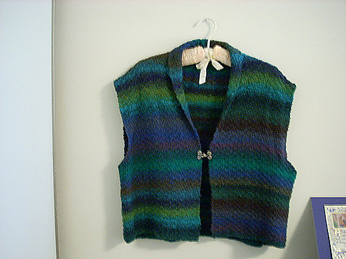 Ravelry: Shawl Collar Vest pattern by Catherine Ham
