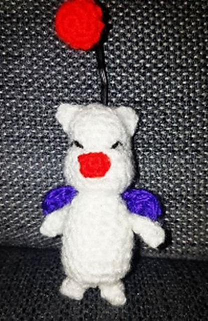 Ravelry: Mini Moogle pattern by Heather Paton