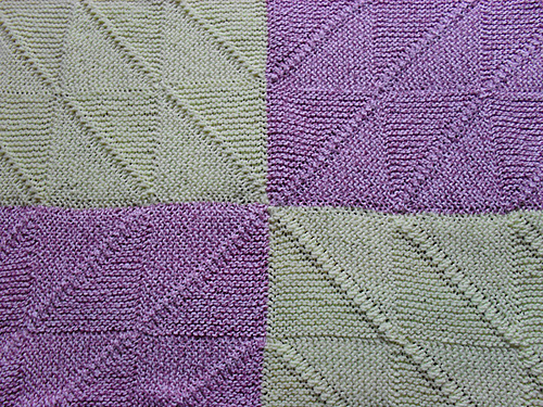 Ravelry: Battenberg Baby Blanket pattern by LouBug Knits