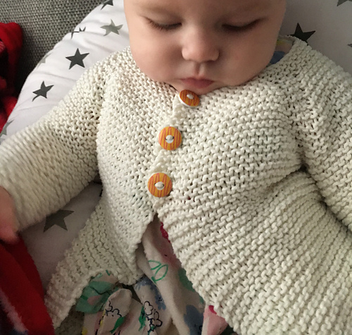 Ravelry: Babbity Baby Jacket pattern by marianna mel
