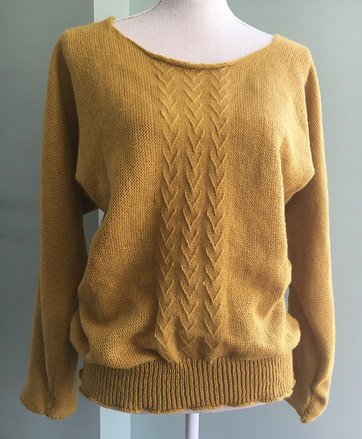 Ravelry: LouDoubleKnitter's Sweater ~ Sideways Knit