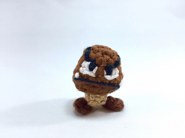 Ravelry: Goomba from Super Mario Bros pattern by LouiesLoops