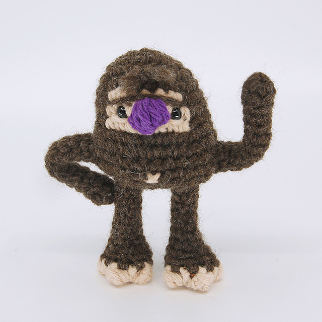 Ravelry: Bigfoot Bobby Amigurumi pattern by LouiesLoops