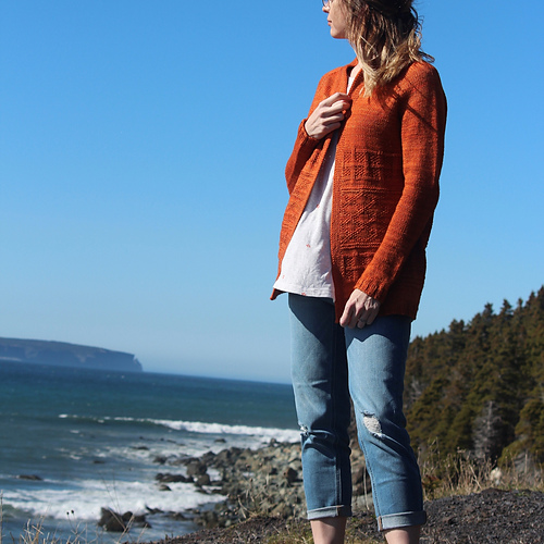 Ravelry: Roberval Cardigan pattern by Andrea Yetman