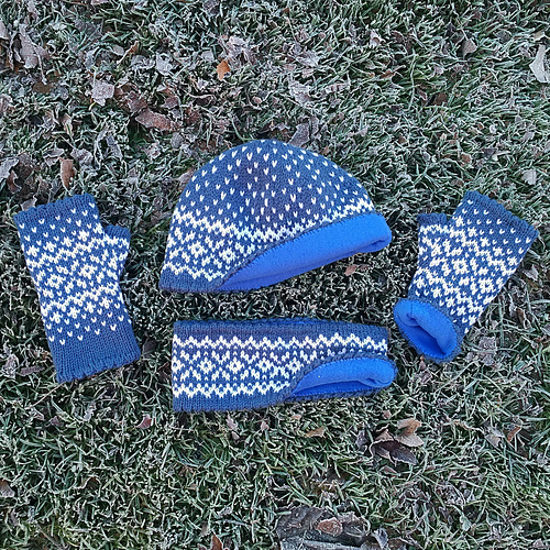 Ravelry: Winter Stars headband pattern by Knitting With Judit Horvath
