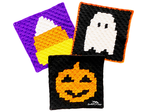 Ravelry: Ghost mini c2c pattern by Melissa Hassler