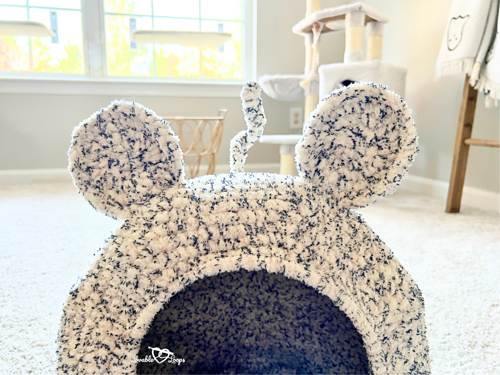 Ravelry: Boho Mouse Ears Cat Pod pattern by Melissa Hassler