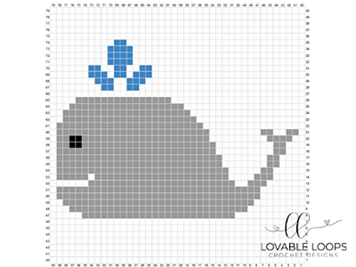 Ravelry: Whale Graph pattern by Melissa Hassler