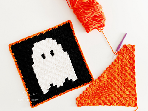 Ravelry: Ghost mini c2c pattern by Melissa Hassler