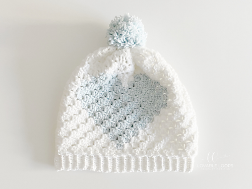 Ravelry: c2c Heart Hat pattern by Melissa Hassler