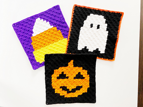 Ravelry: Ghost mini c2c pattern by Melissa Hassler