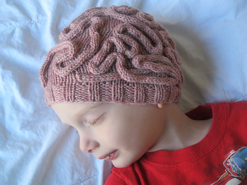 Ravelry: Thinking Cap - Brain pattern by Kathy Doherty
