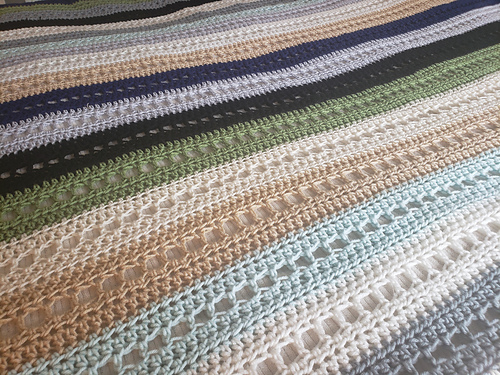 Ravelry: Blocks & Stripes Afghan pattern by Crochet Me Lovely