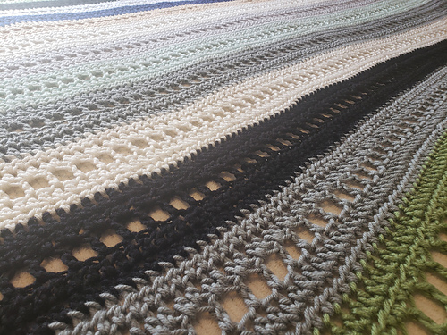 Ravelry: Blocks & Stripes Afghan pattern by Crochet Me Lovely