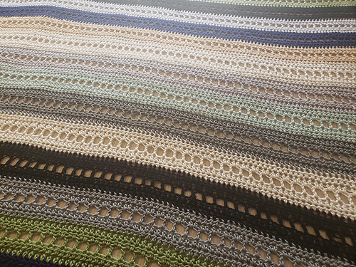 Ravelry: Blocks & Stripes Afghan pattern by Crochet Me Lovely