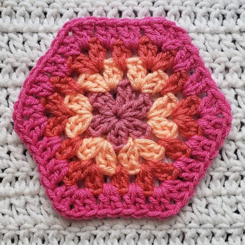 Ravelry: Granny Square Hexagon pattern by Crochet Me Lovely