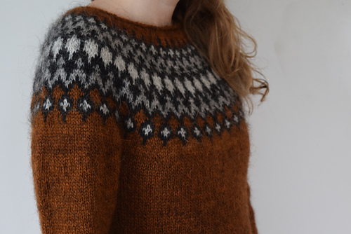 My Finnish sweater is finished! : r/knitting