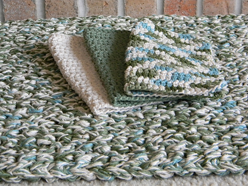 Ravelry: Cotton Rope Rug pattern by Theresa Boyce