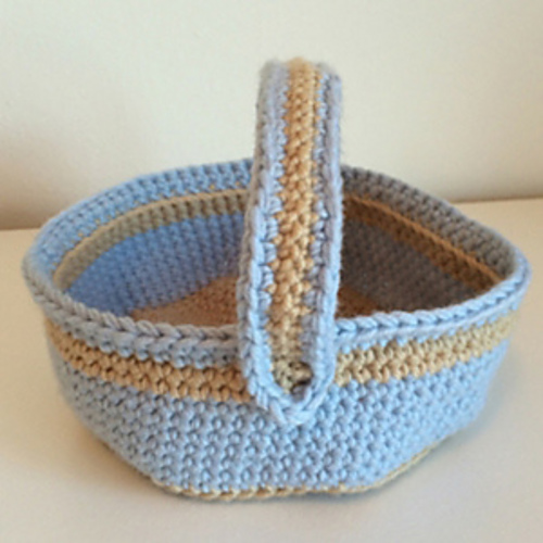 Ravelry: Stacking Crochet Baskets pattern by Lucy Kate