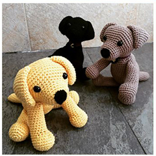 Ravelry: Crochet Labrador pattern by Lucy Kate