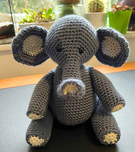 Ravelry: Crochet Elephant Toy pattern by Lucy Kate