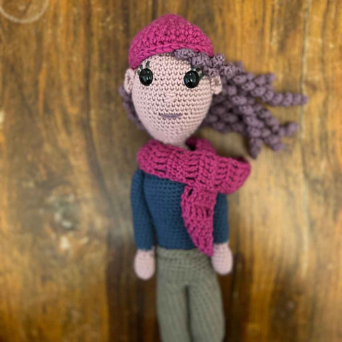 Ravelry: Tilly the Winter Crochet Doll pattern by Lucy Kate