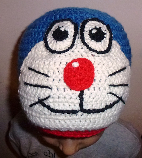 Ravelry: LuisaBaccellieri's Doraemon hat