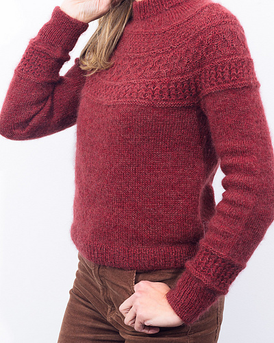Ravelry: Shall We Dance? Sweater pattern by Luisa Puccini