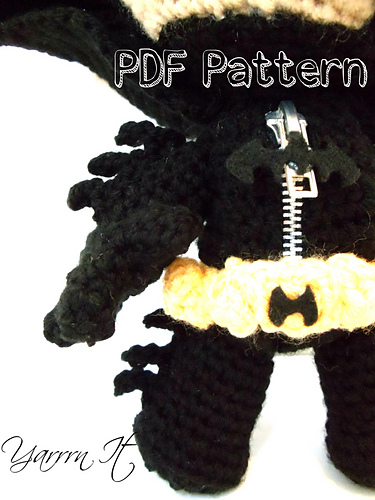 Ravelry: Batman Sackboy Amigurumi pattern by Luciana Caro