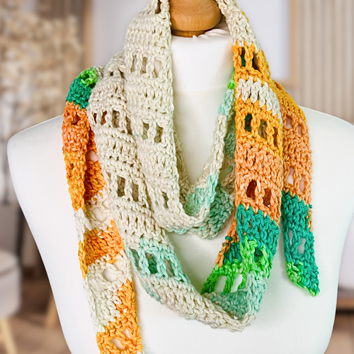 Ravelry: Savannah Desert Scarf pattern by Catherine McLennan