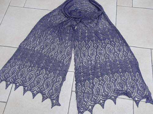 Ravelry: Stola / stole *Noblesse* pattern by Birgit Freyer