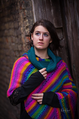 Ravelry: Festival Poncho pattern by Faye Lamb