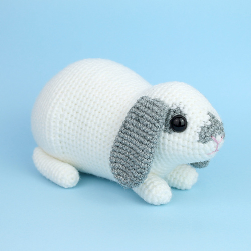 Ravelry: Mini Lop rabbit pattern by Kati Galusz