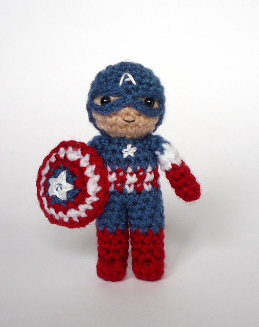 Ravelry: Captain America pattern by Kati Galusz