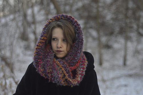Ravelry: Big Bouclé Cowl pattern by Luna Lewis