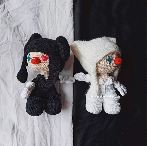 Ravelry: BTS Jack in The Box Chibi version pattern by Luna Lana Handmade