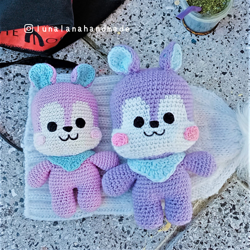 Ravelry: BTS BT21 New Mang AMIGURUMI pattern by Luna Lana Handmade