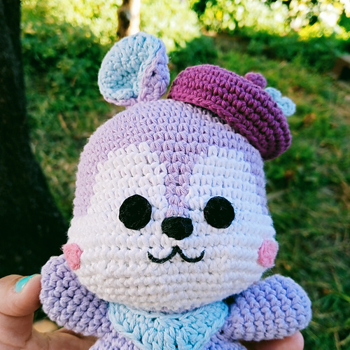 Ravelry: BTS BT21 Mang Beret pattern by Luna Lana Handmade
