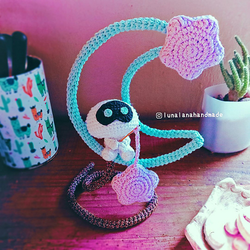 Ravelry: BTS Wootteo on the Moon AMIGURUMI pattern by Luna Lana Handmade