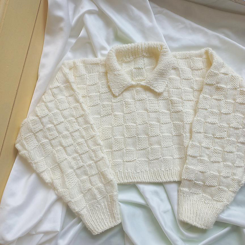 Ravelry: Basket Weave Sweater pattern by Studio Klara