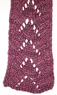 Ravelry: Chevron Lace Beaded Scarf pattern by Jessie Tropp