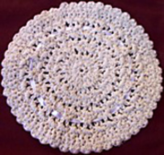 Ravelry: Frilly Dishcloth Doily pattern by Myra Ann Shaw
