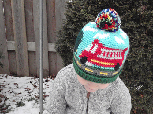 Ravelry: Fire Engine Hat pattern by Lyndsay Stuart