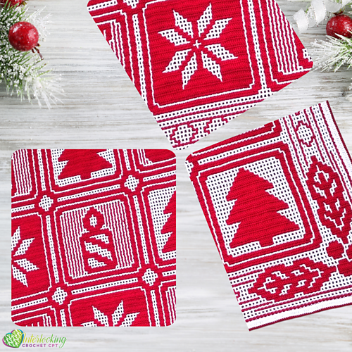 Ravelry: Holiday Throw pattern by Lynne Adriaanse