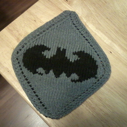 Ravelry: Mini Batman Logo Chart pattern by Elizabeth Thomas