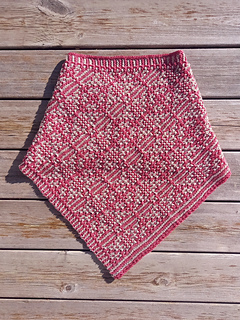 Ravelry: Lysstreif's Jasper Cowl test