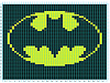 Ravelry: Batman Logo Chart pattern by Elizabeth Thomas