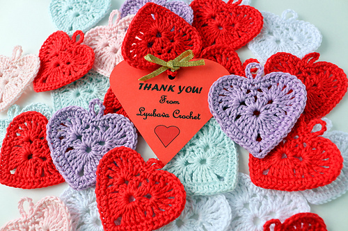 Ravelry: Small Crochet Heart pattern by Milimagfa