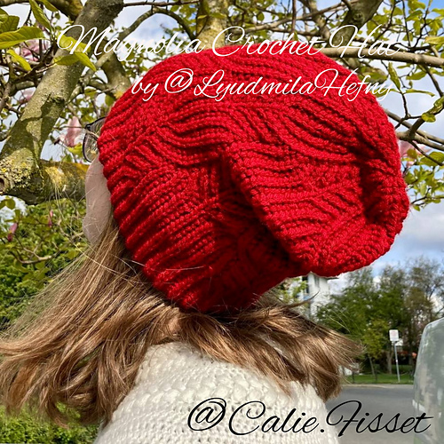 Ravelry: Magnolia crochet hat pattern by Liudmyla Hefny